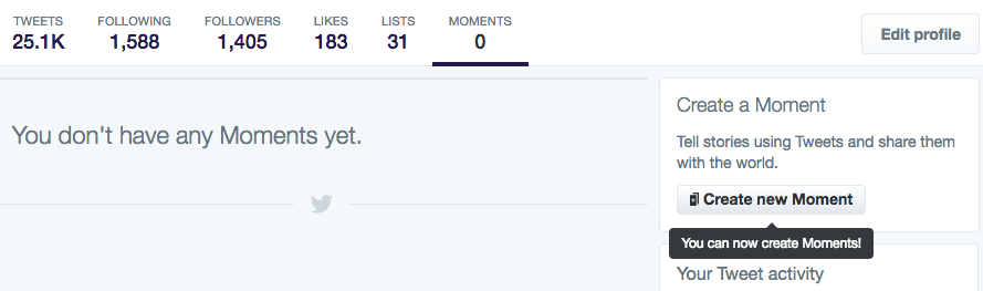 How To Create Twitter Moments