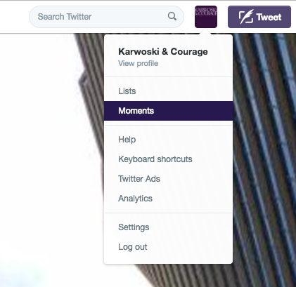 How To Create Twitter Moments