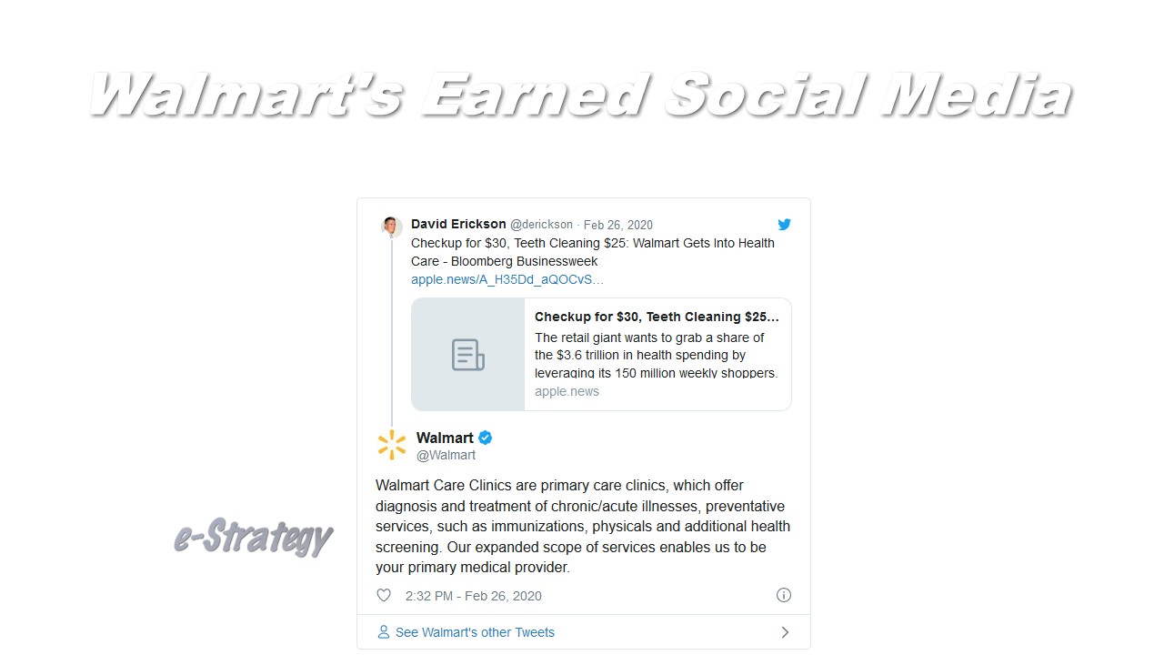 How Walmart's Twitter Tactic Leveraged Earned Media
